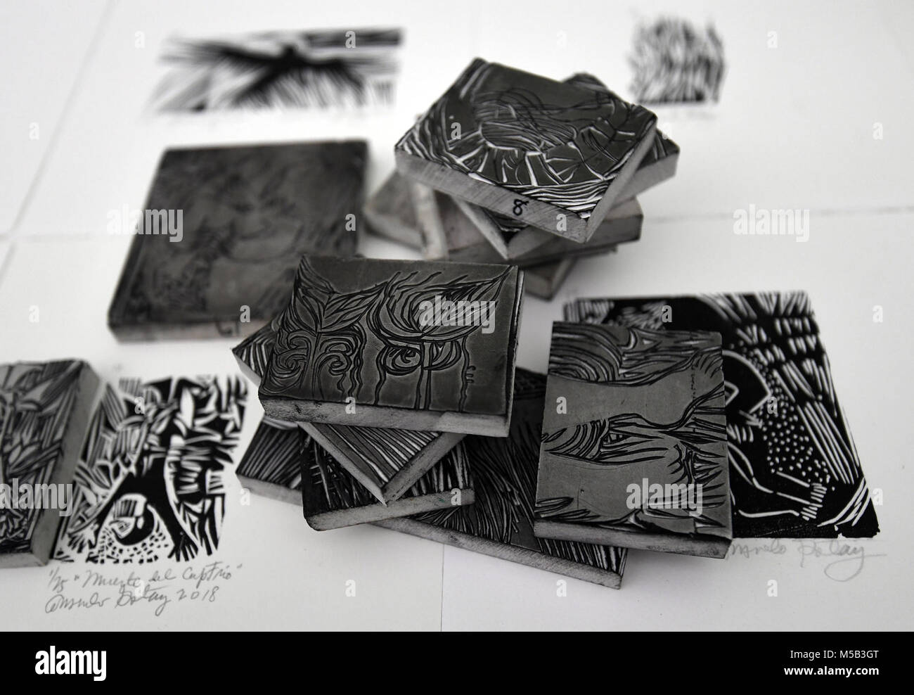 SAN JUAN, Puerto Rico. 02nd May, 2018. Entrevista con la artista ...