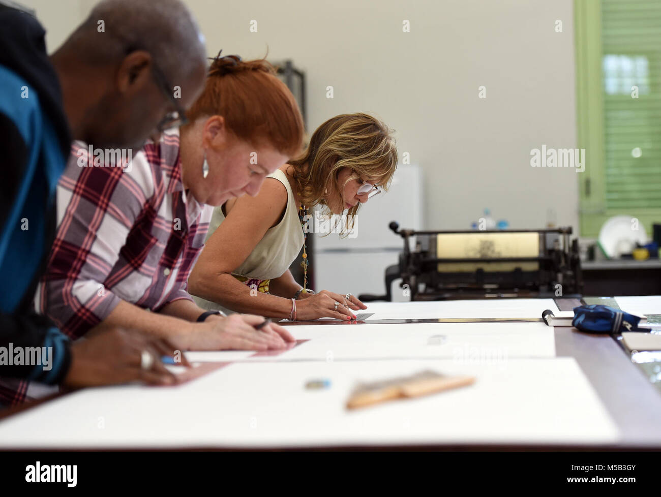 SAN JUAN, Puerto Rico. 02nd May, 2018. Entrevista con la artista ...