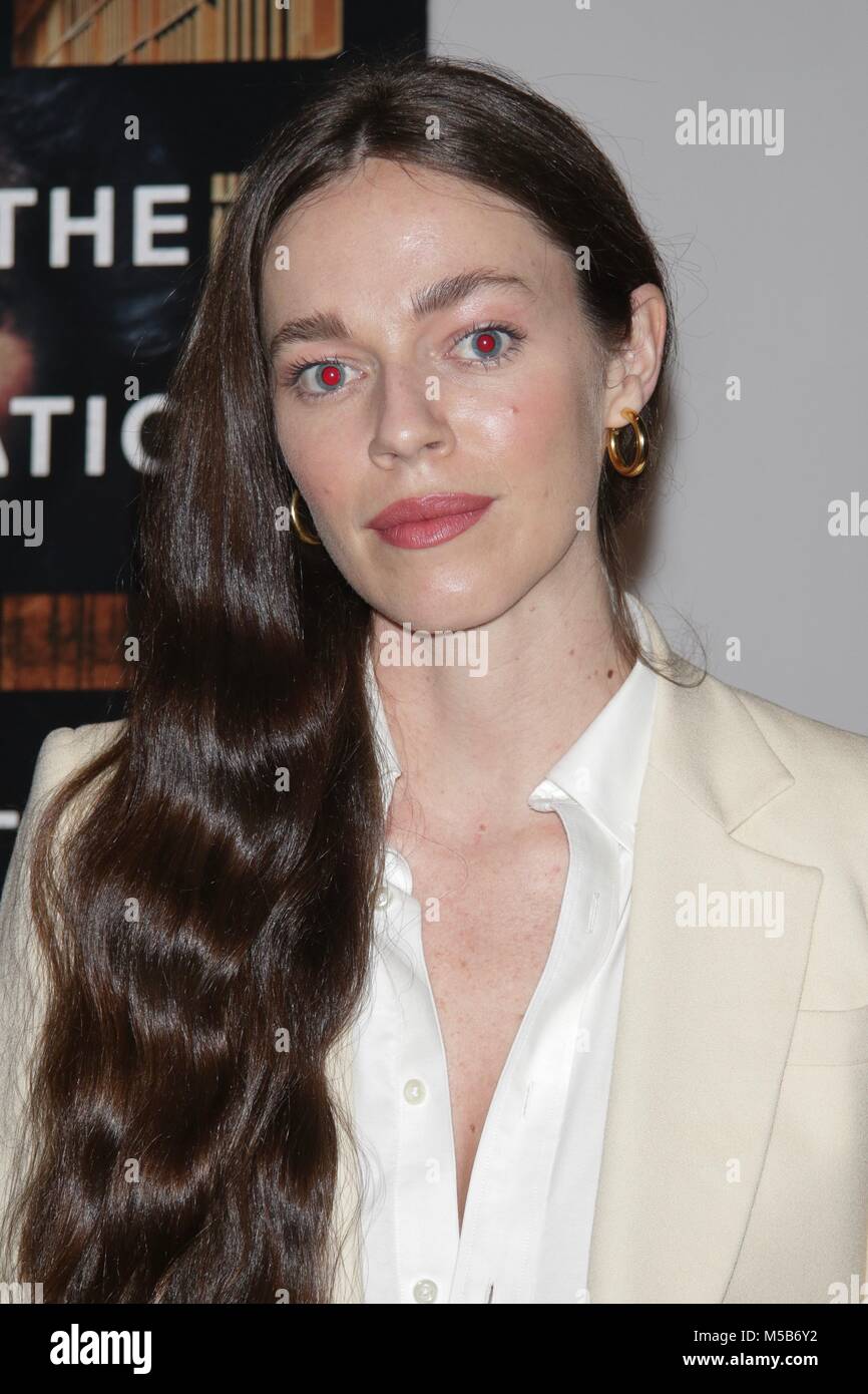 New York, NY, USA. 21st Feb, 2018. Hailey Gates at the Special ...