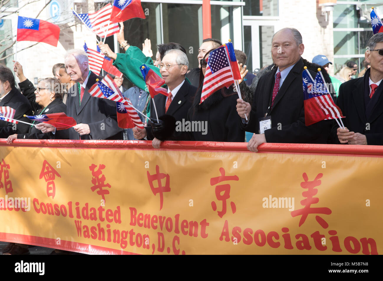 Participating in the Chinese New Year Parade in Washington, DC are ...