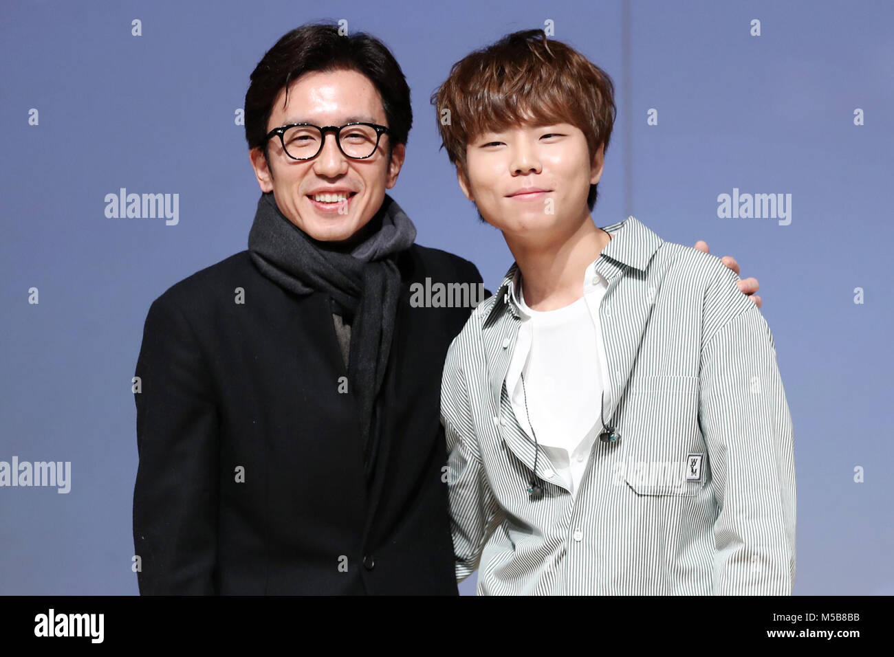 20th Feb, 2018. S. Korean singer Jung Seung-hwan South Korean singer ...