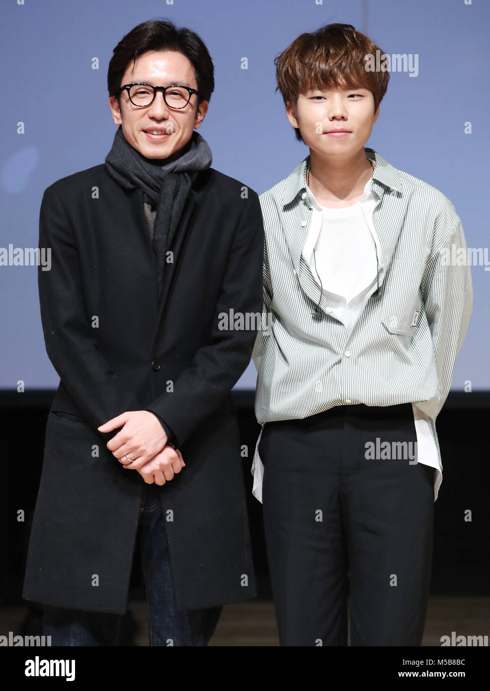 20th Feb, 2018. S. Korean singer Jung Seung-hwan South Korean singer ...