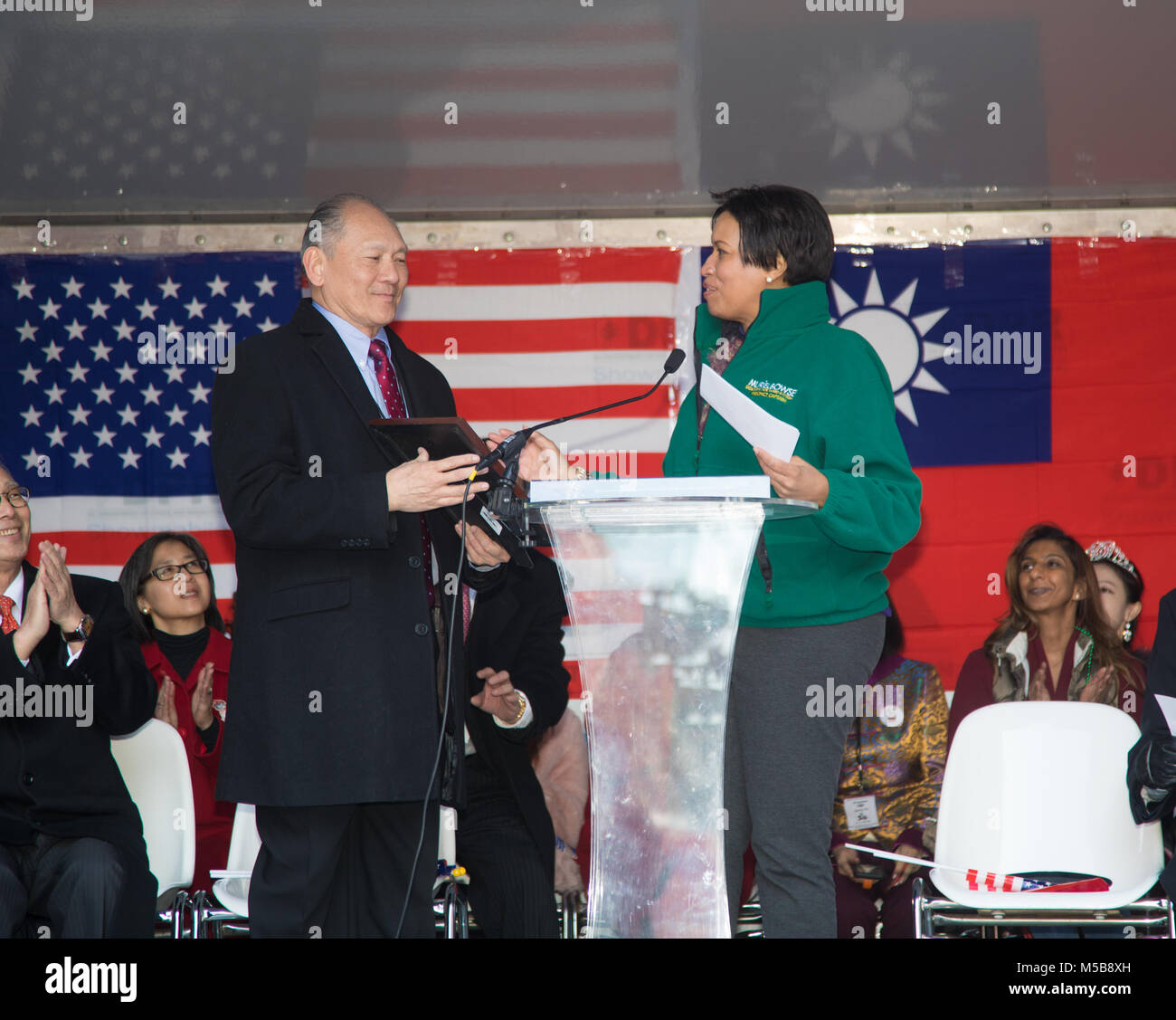 Wally Lee, Chairman of the Chinese Consolidated Benevolent Association ...
