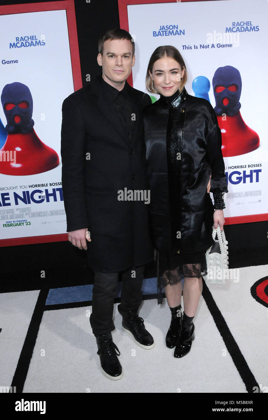 Hollywood, California, USA. 21st February, 2018. (L-R) Actor Michael C ...