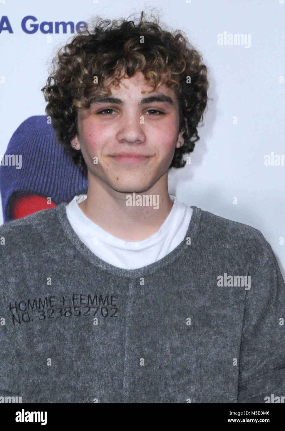 Hollywood, California, USA. 21st February, 2018. Sam Pottorff attends ...