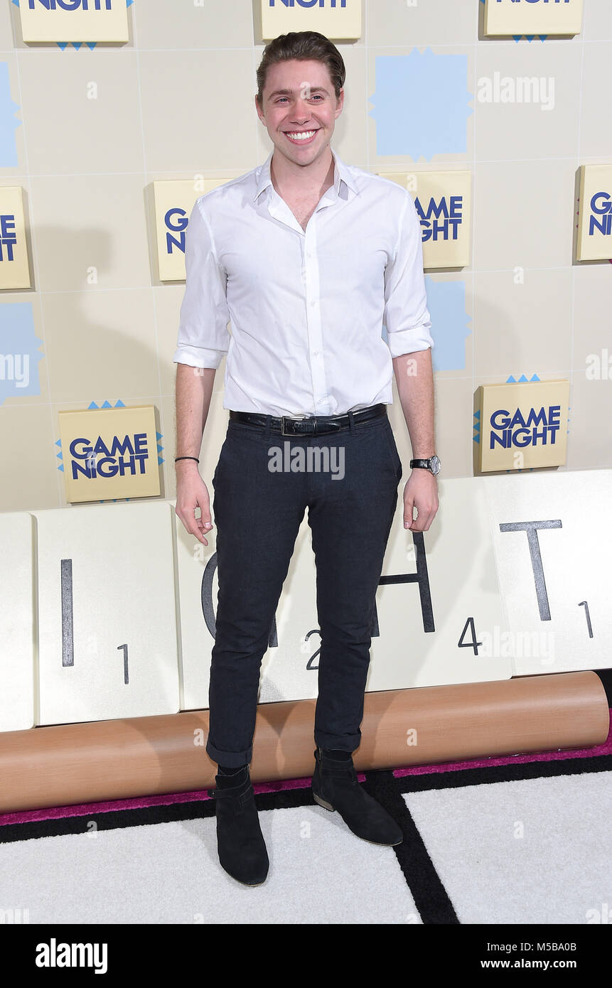 Hollywood, California, USA. 21st Feb, 2018. Jonah Green arrives for the ...