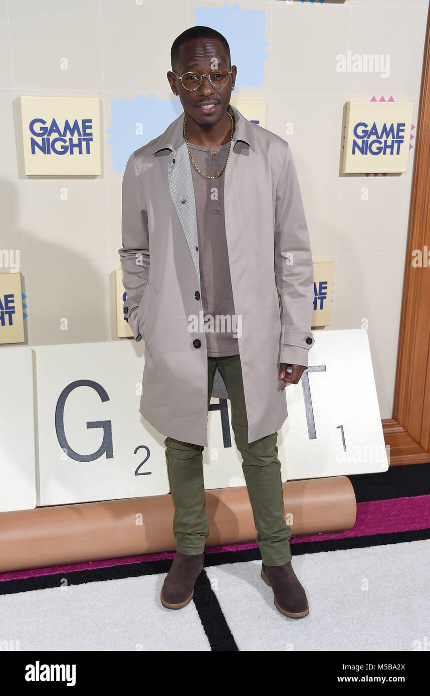 Hollywood, California, USA. 21st Feb, 2018. Wes Armstrong arrives for ...