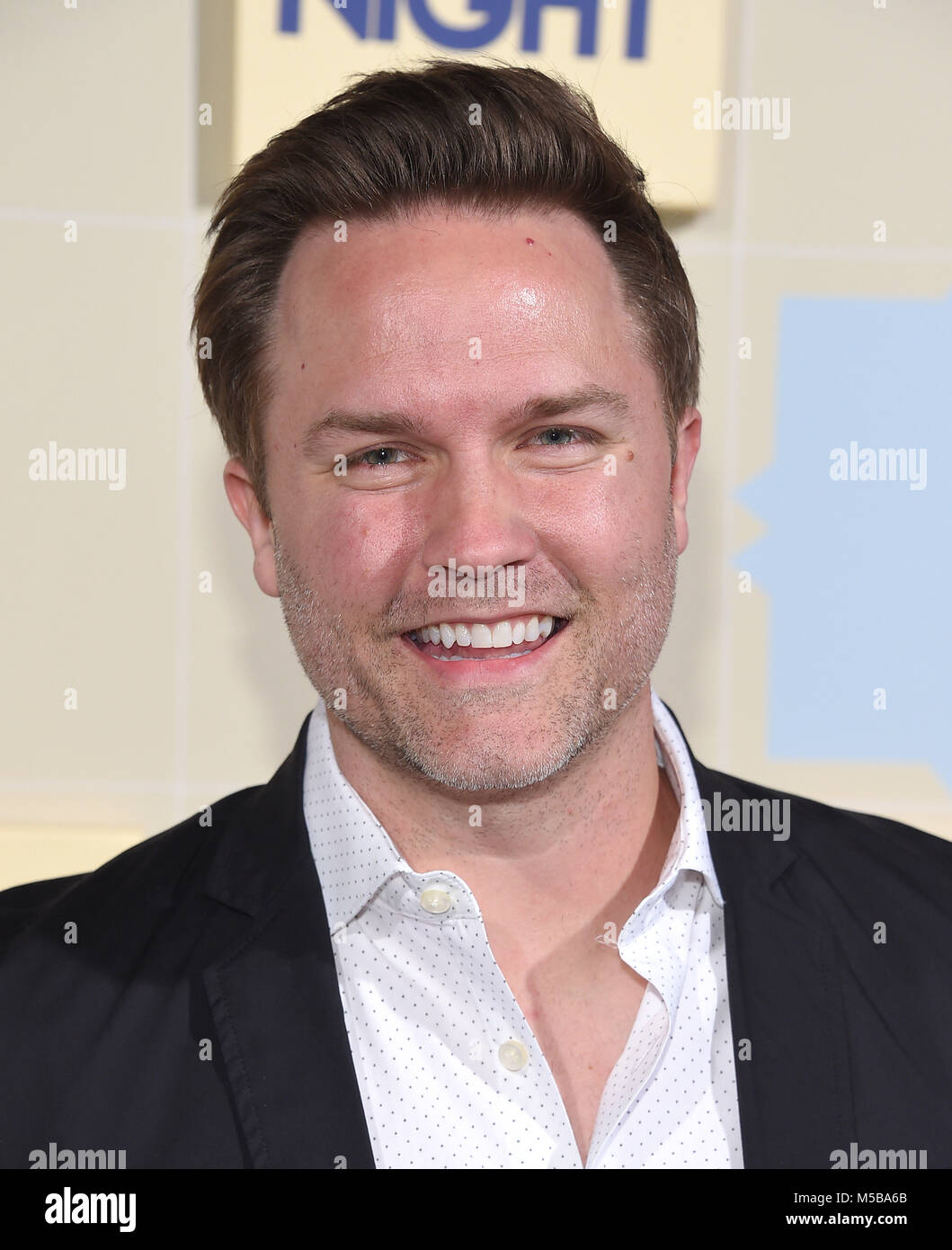 Hollywood, California, USA. 21st Feb, 2018. Scott Porter arrives for ...