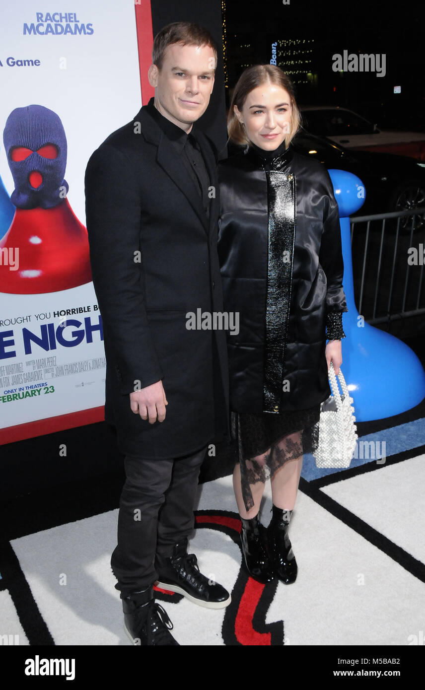 Hollywood, California, USA. 21st February, 2018. (L-R) Actor Michael C ...