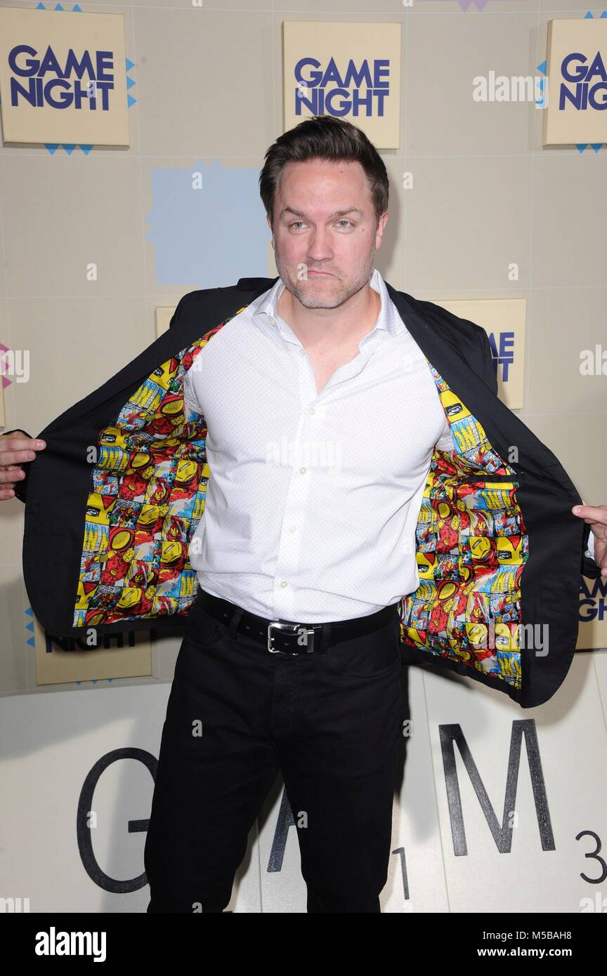 Los Angeles, CA, USA. 21st Feb, 2018. Scott Porter at arrivals for GAME ...