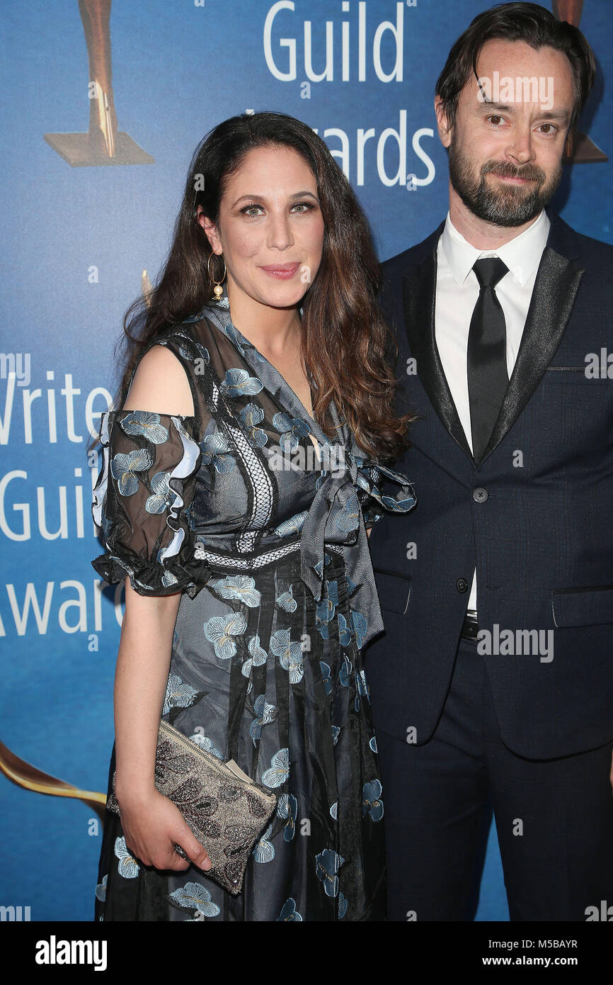 11 February 2018 - Beverly Hills, California - Rachel Shukert, Nick ...