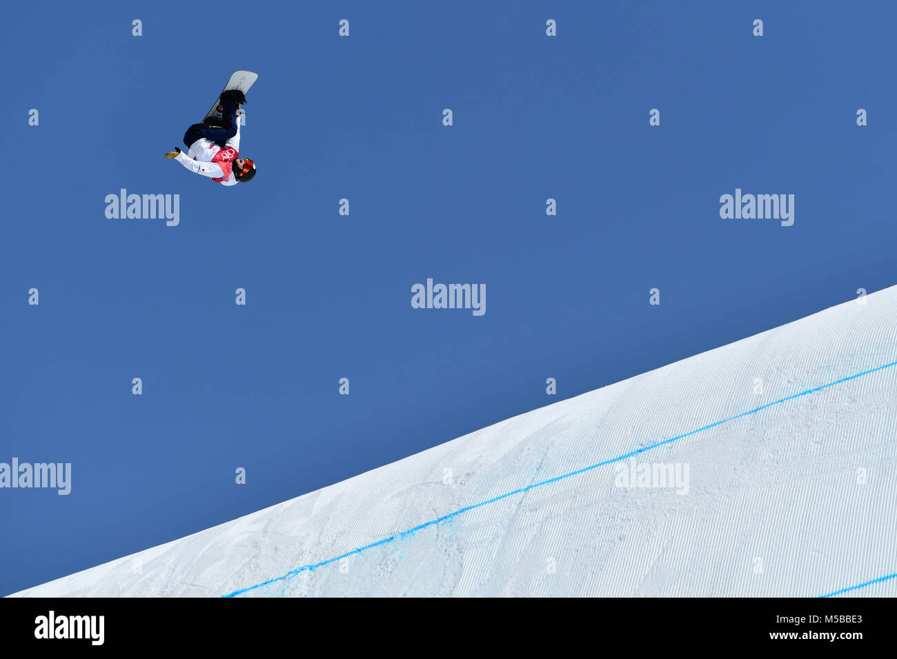 Pyeongchang, South Korea. Credit: MATSUO. 22nd Feb, 2018. Yuka Fujimori ...
