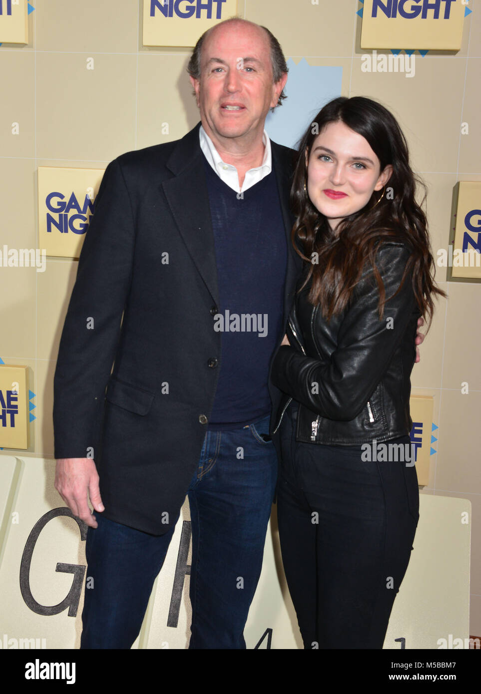 Hollywood, California, USA. 21st February, 2018. John Davis and ...