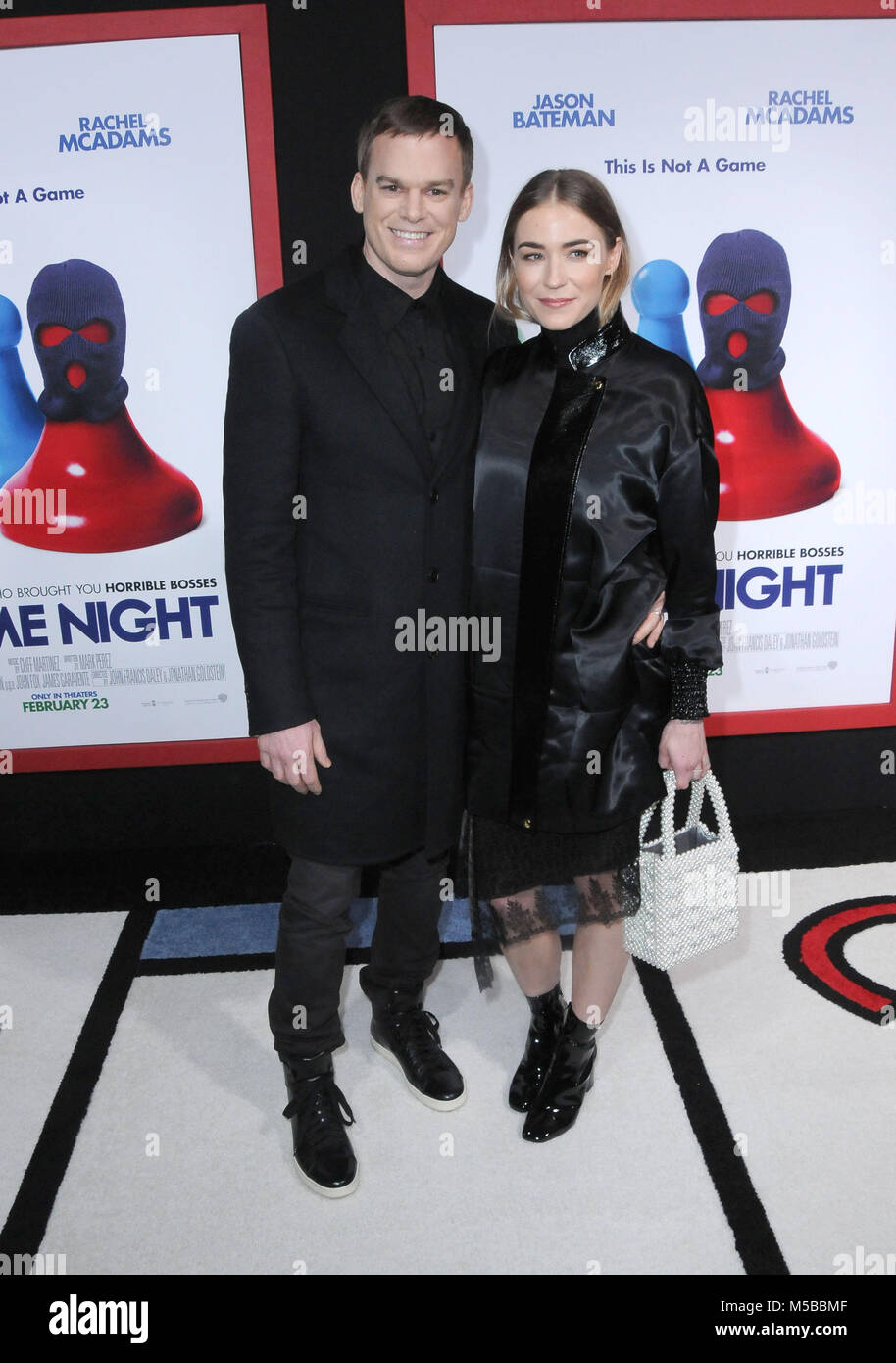 Hollywood, California, USA. 21st February, 2018. (L-R) Actor Michael C ...
