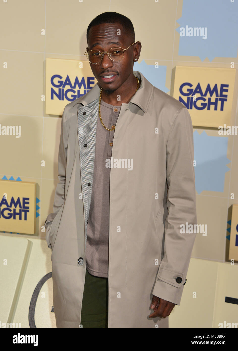 Hollywood, California, USA. 21st February, 2018. Wes Armstrong arrives ...