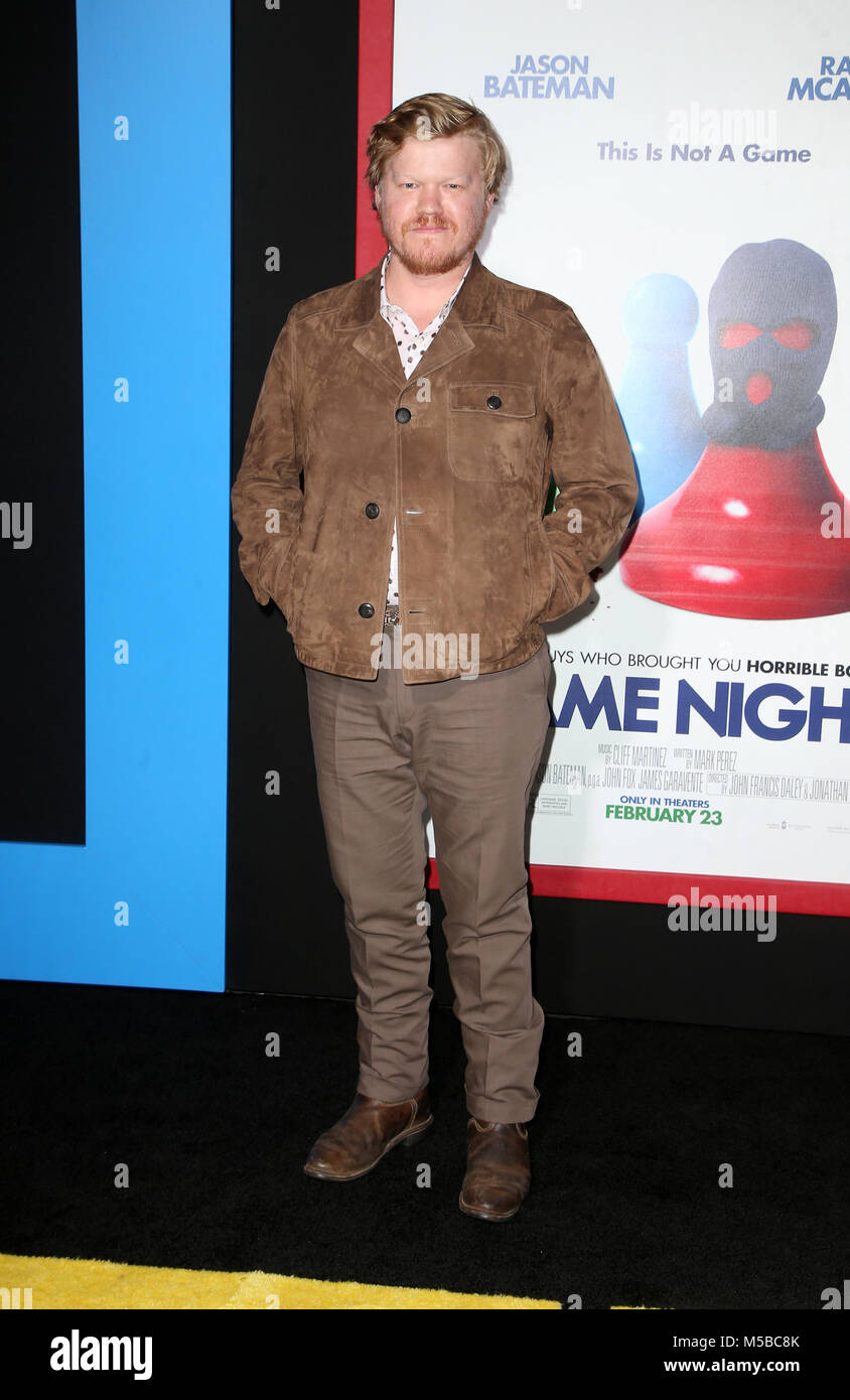 Hollywood, Ca. 21st Feb, 2018. Jesse Plemons, at the World Premiere of ...