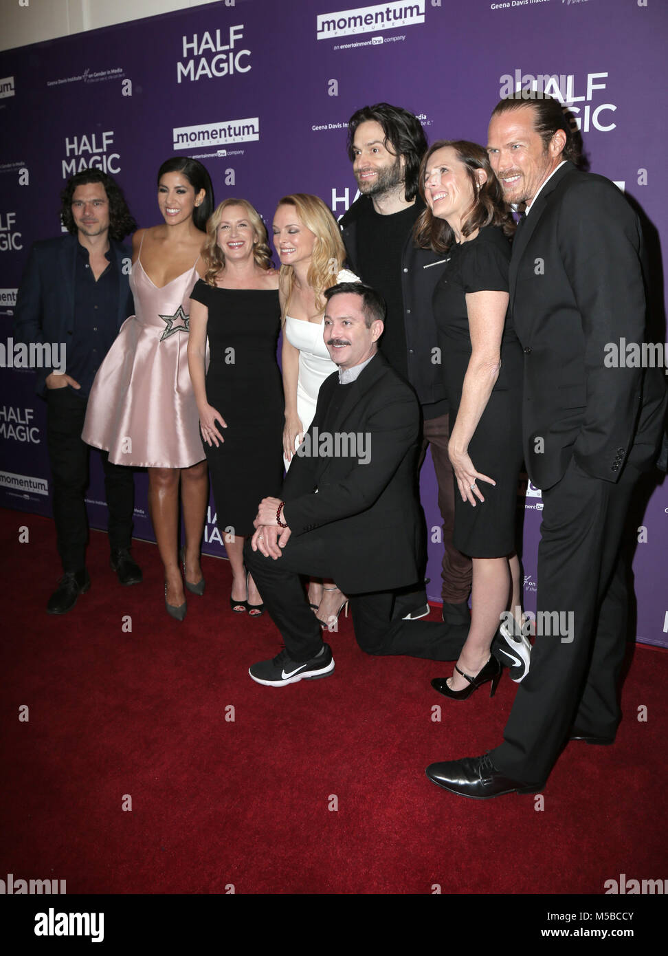 West Hollywood, Ca. 21st Feb, 2018. Jason Lewis, Molly Shannon, Chris D ...