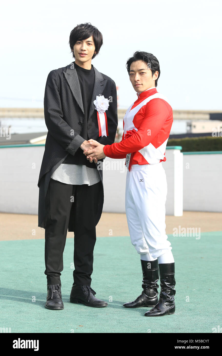(R-L) Yuga Kawada, Jun Shison, FEBRUARY 18, 2018 - Horse Racing ...