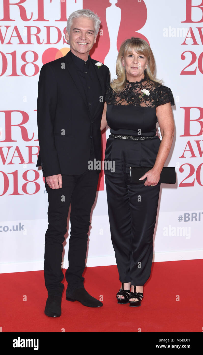 Photo Must Be Credited ©Alpha Press 079965 21/02/2018 Phillip Schofield ...