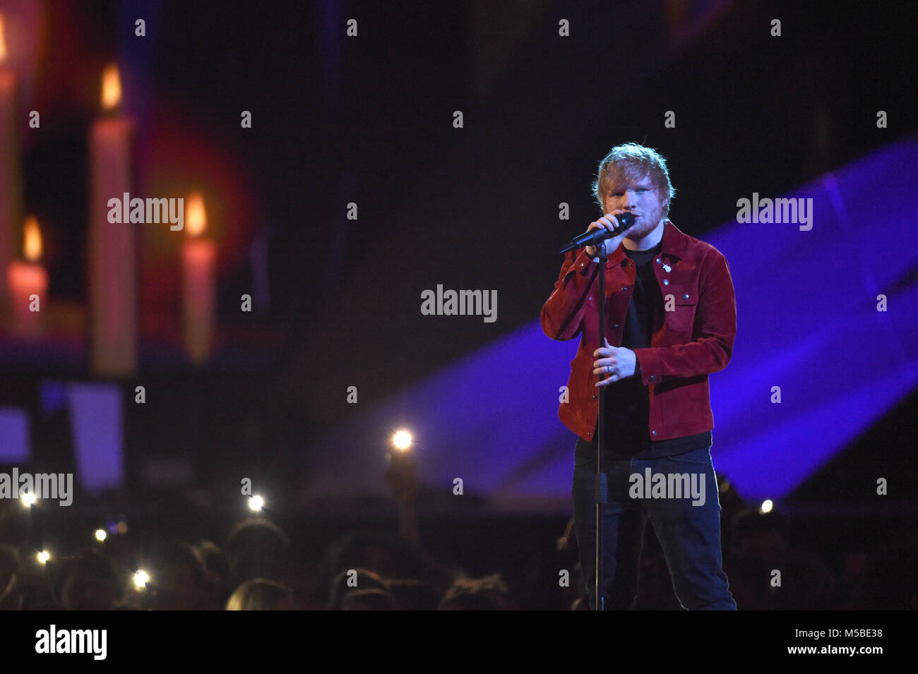 Photo Must Be Credited ©Alpha Press 079965 21/02/2018 Ed Sheeran The ...