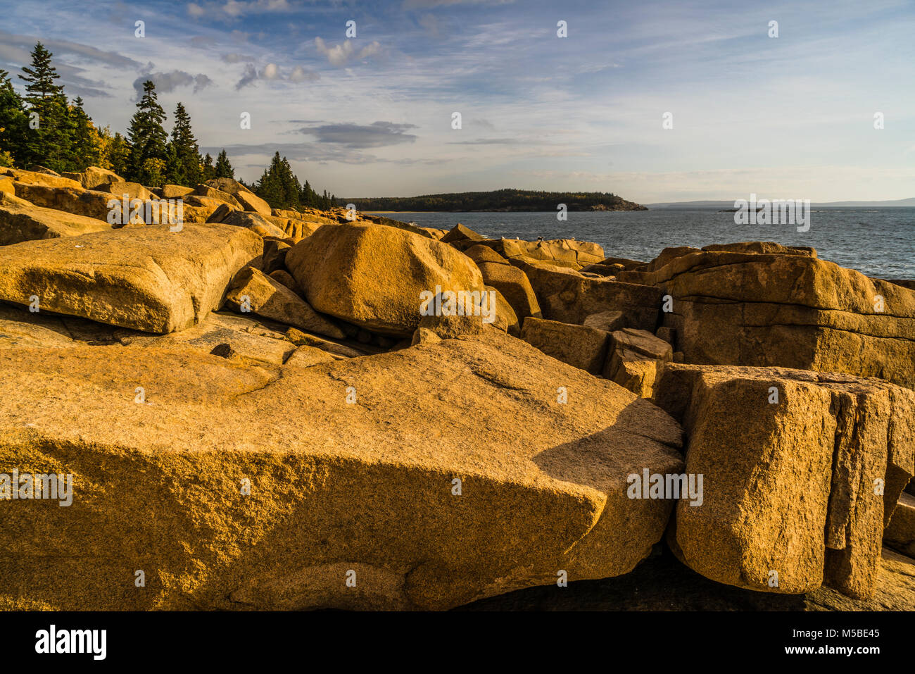 Acadia National Park Mount Desert Island, Maine, USA Stock Photo - Alamy