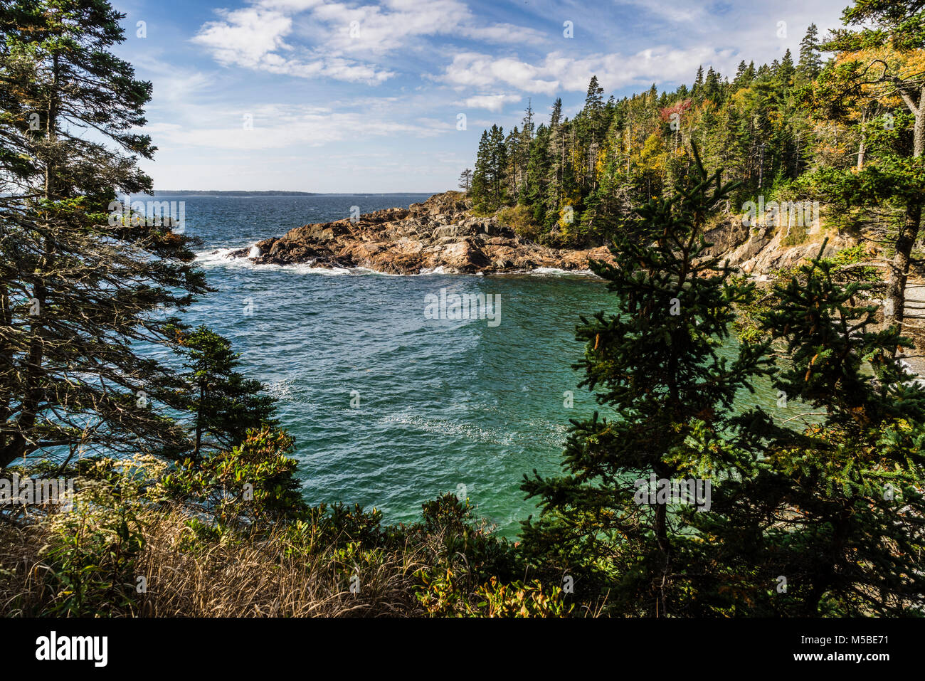Acadia National Park Mount Desert Island, Maine, USA Stock Photo - Alamy