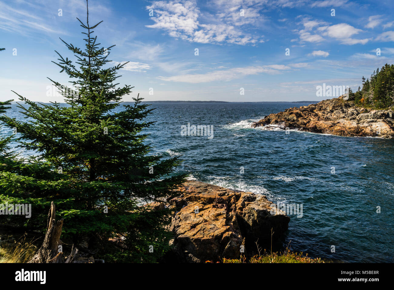 Acadia National Park Mount Desert Island, Maine, USA Stock Photo - Alamy