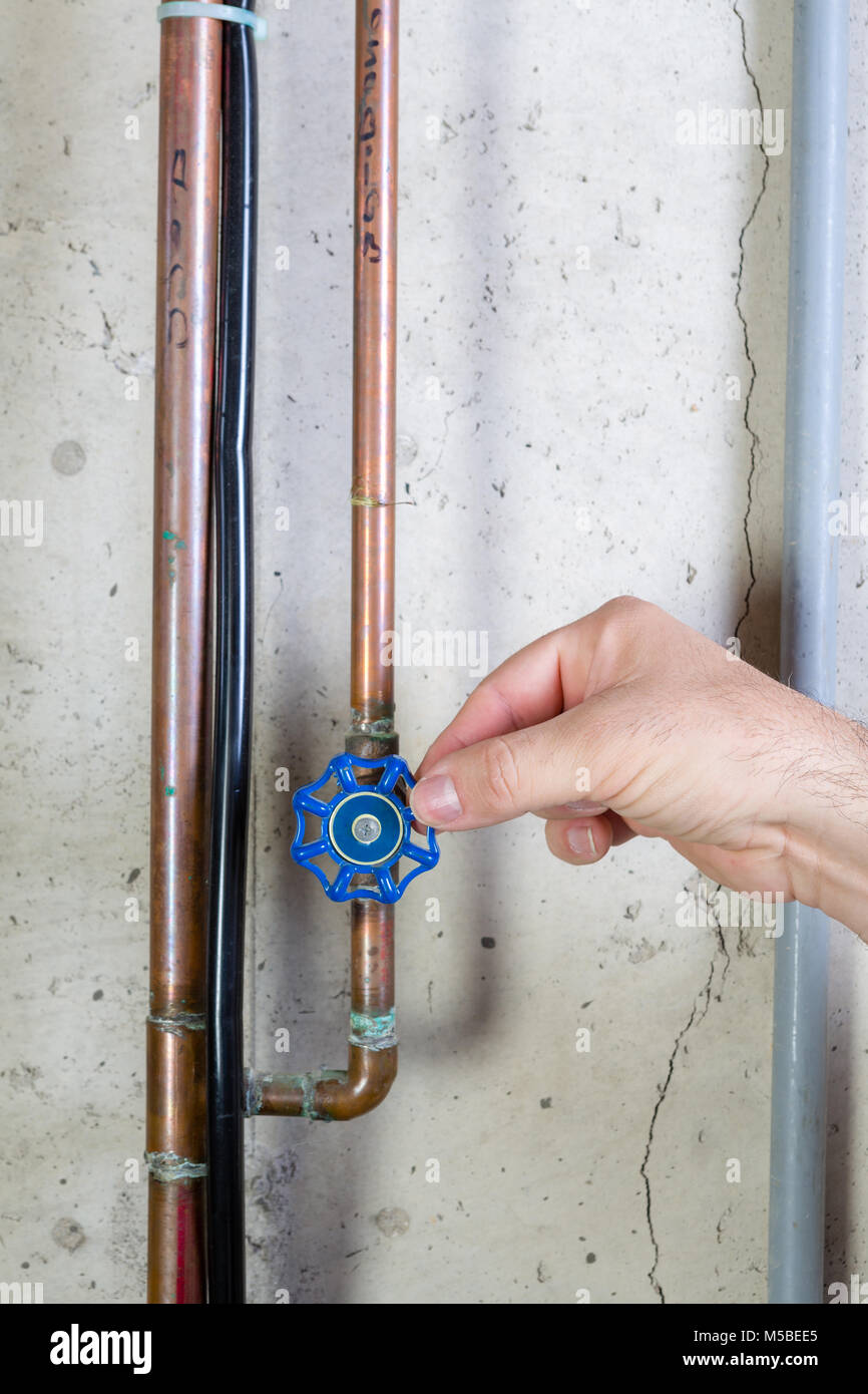 Control on off tap hi-res stock photography and images - Alamy