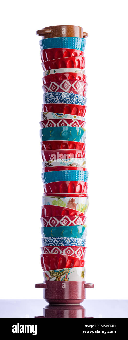 Tall stack dishes hi-res stock photography and images - Alamy