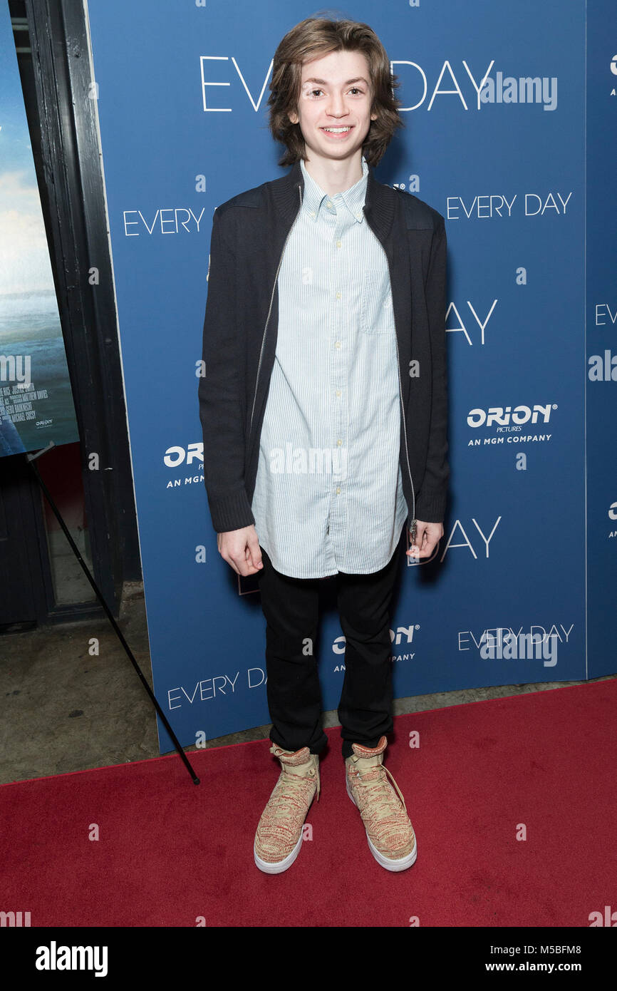 New York, United States. 20th Feb, 2018. Nicky Torchia attends Every ...