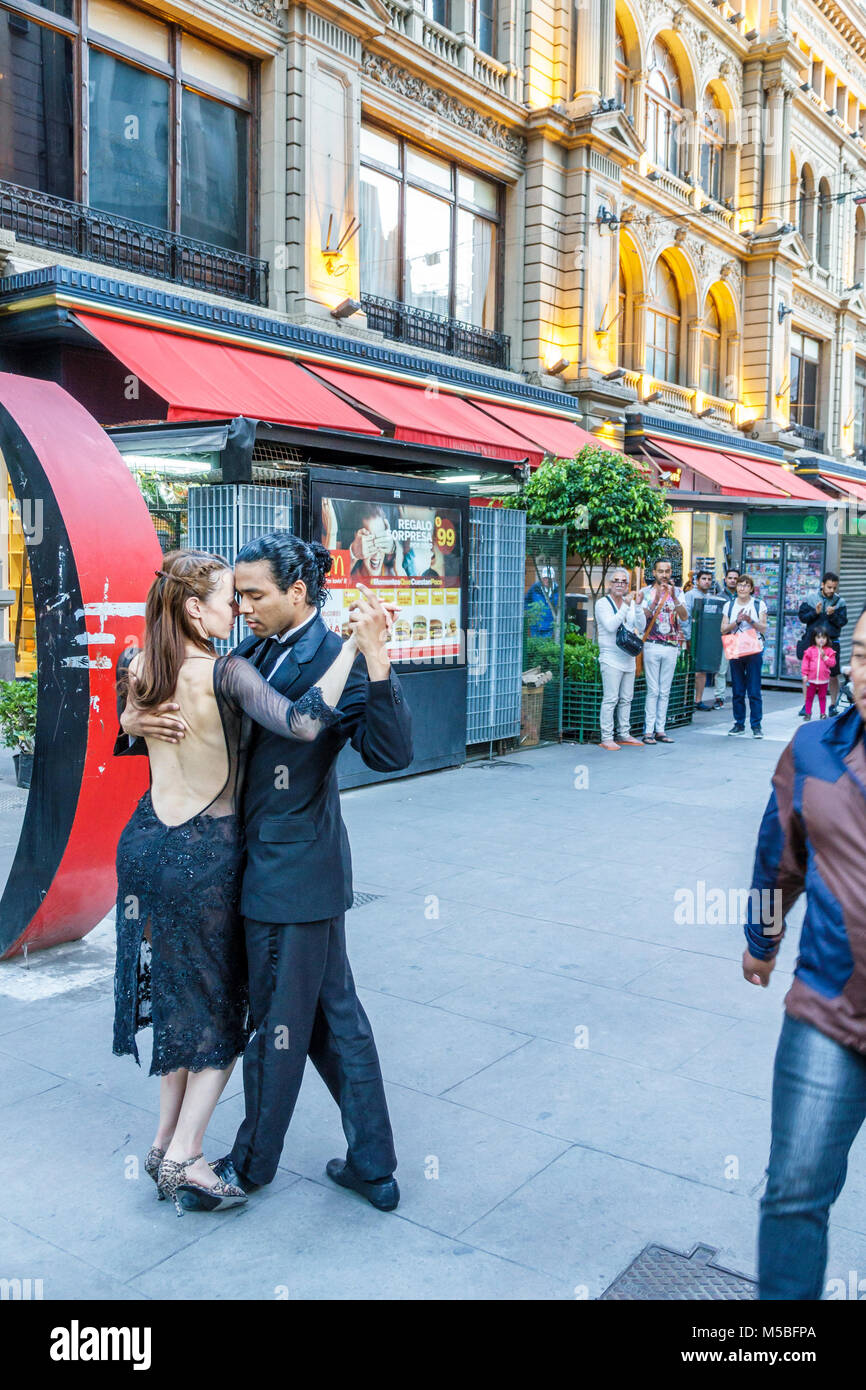 Buenos Aires Argentina,Calle Florida Street,tango dancers dancing ...