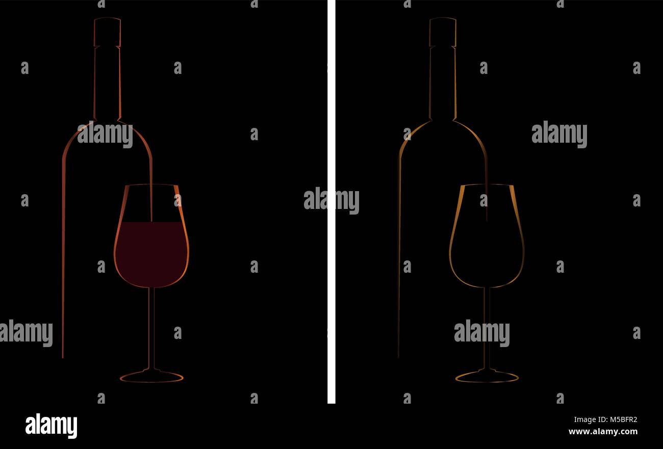 Wine glass cup cartoon Stock Vector Images - Alamy