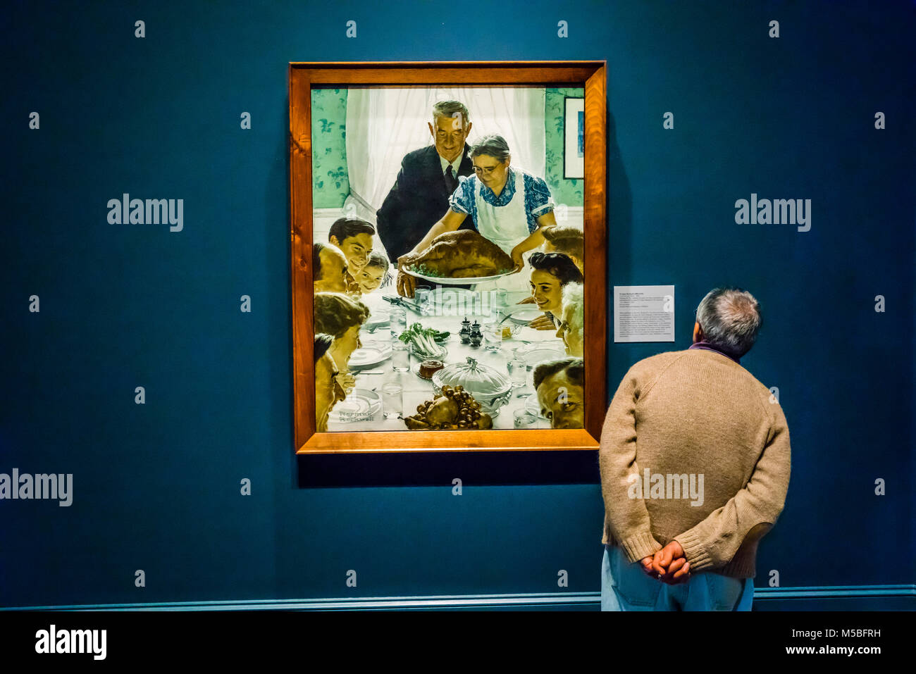 Four freedoms rockwell hi-res stock photography and images - Alamy