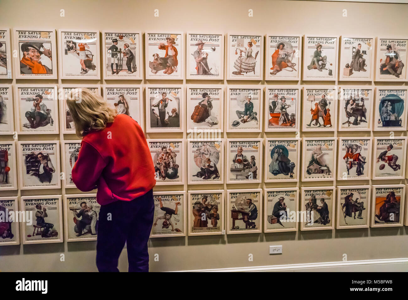 Norman rockwell's museum hi-res stock photography and images - Alamy
