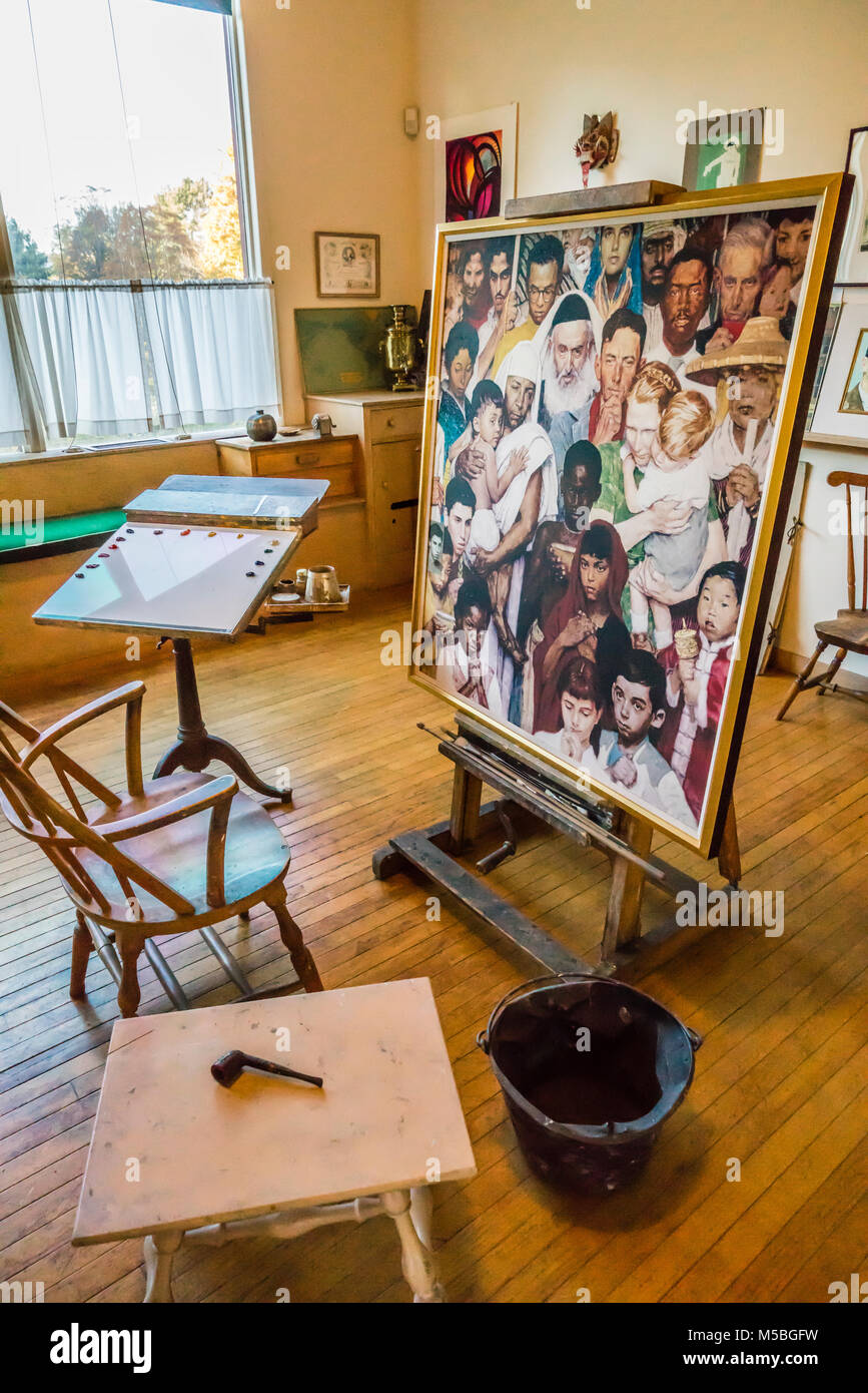 Four freedoms rockwell hi-res stock photography and images - Alamy