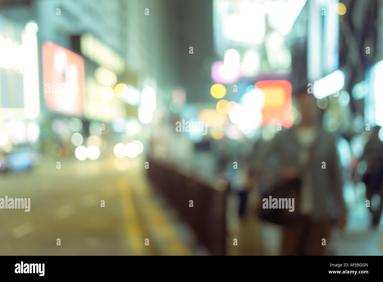 Abstract background of people walk on the street Stock Photo - Alamy