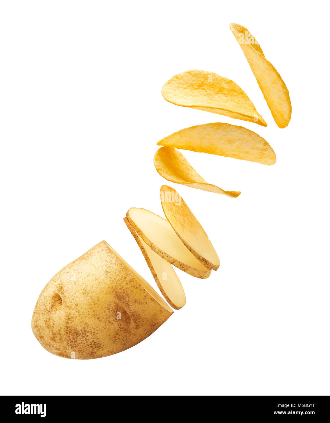 Flying chip hi-res stock photography and images - Alamy