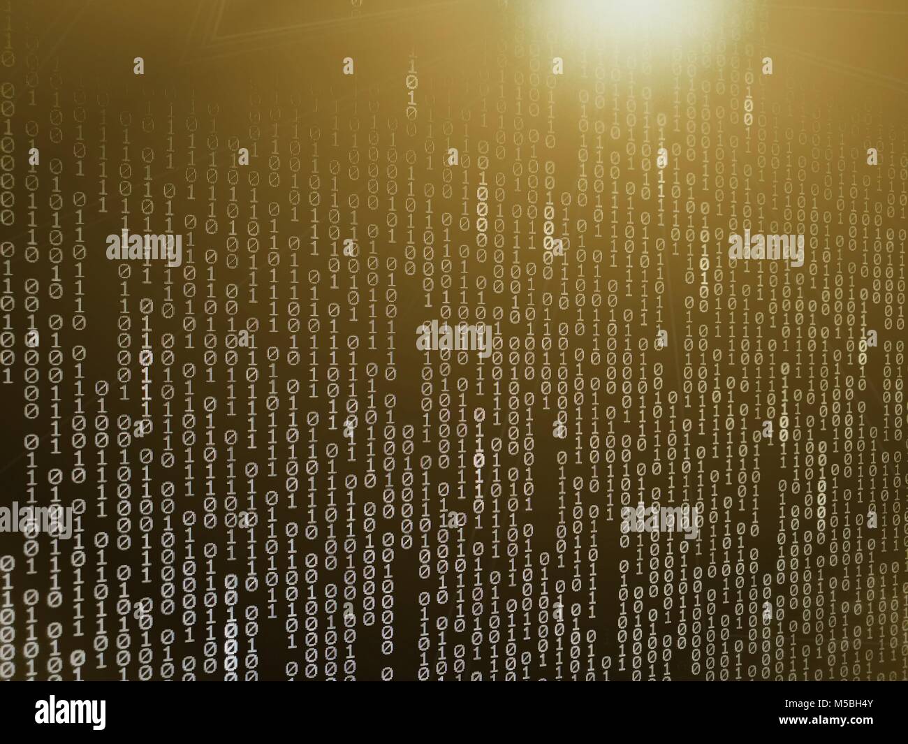 Computer Ai Intelligence Data Internet Connection Concepts Binary Code Numbers Background On