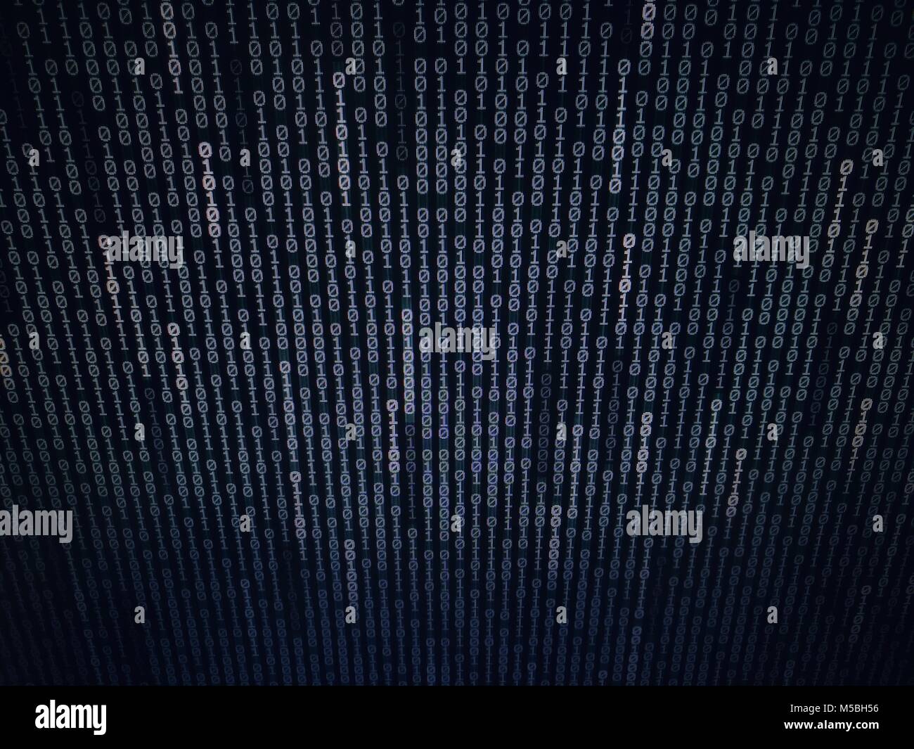 Computer Ai Intelligence Data Internet Connection Concepts Binary Code Numbers Background On