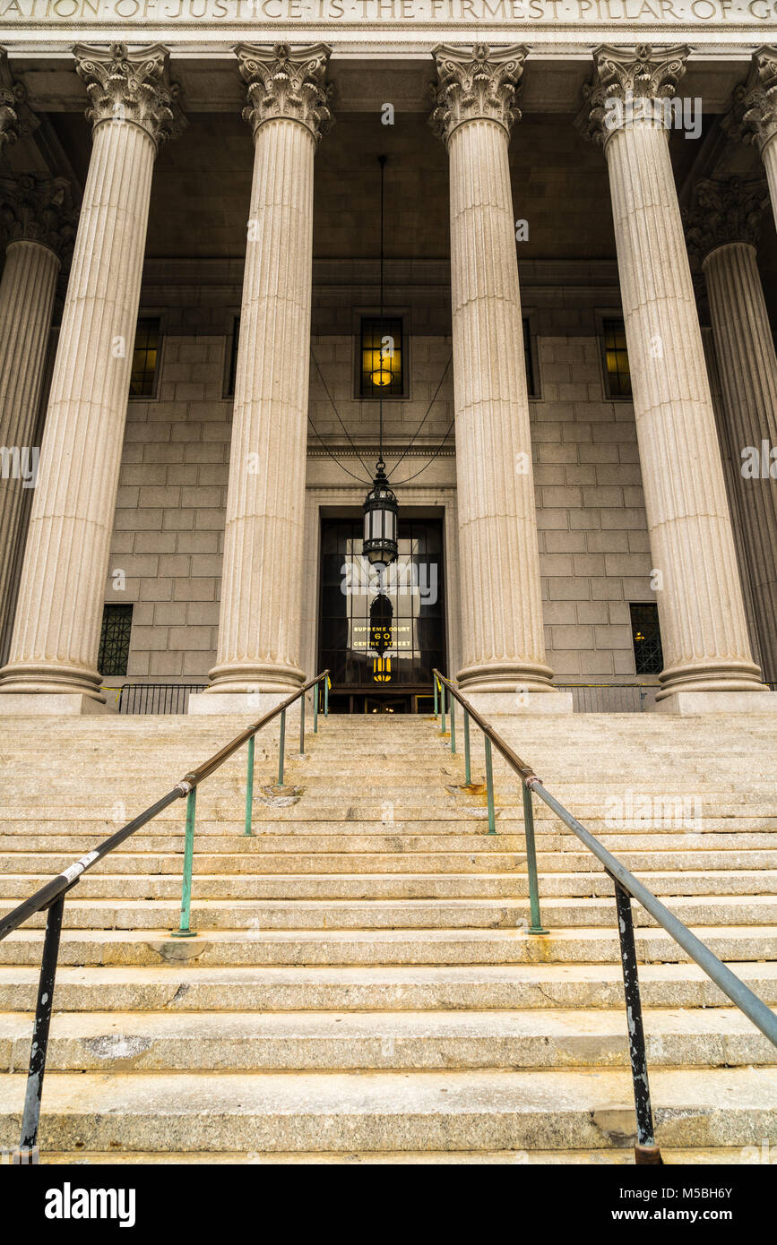 New York County Supreme Court Foley Square Manhattan New York, New York ...