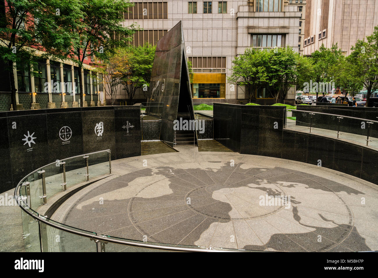 African Burial Ground National Monument Foley Square Manhattan New York ...
