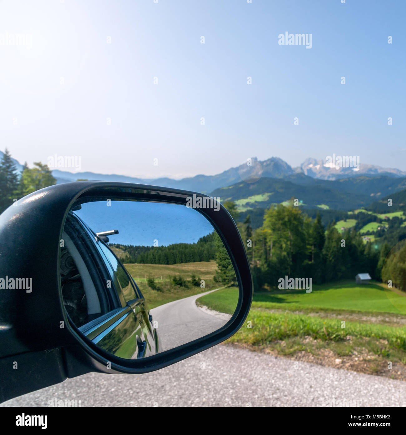 Road trip view from car hi-res stock photography and images - Alamy