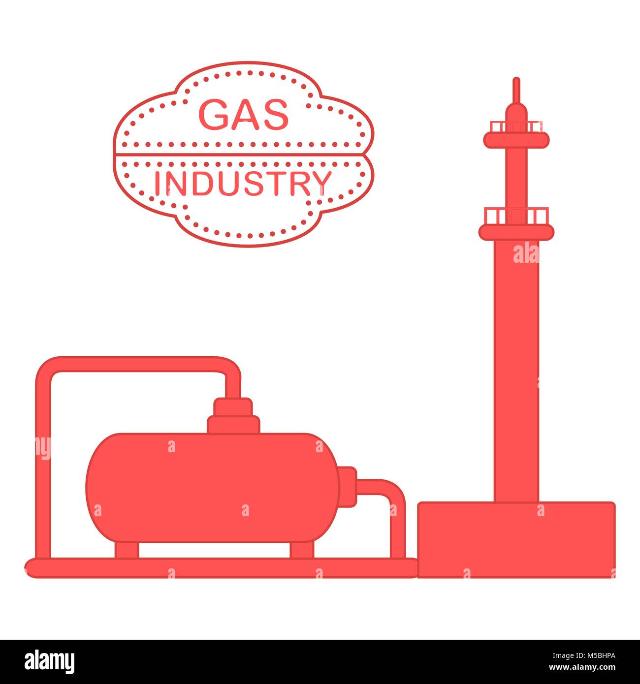 Pressure vessel production Stock Vector Images - Alamy