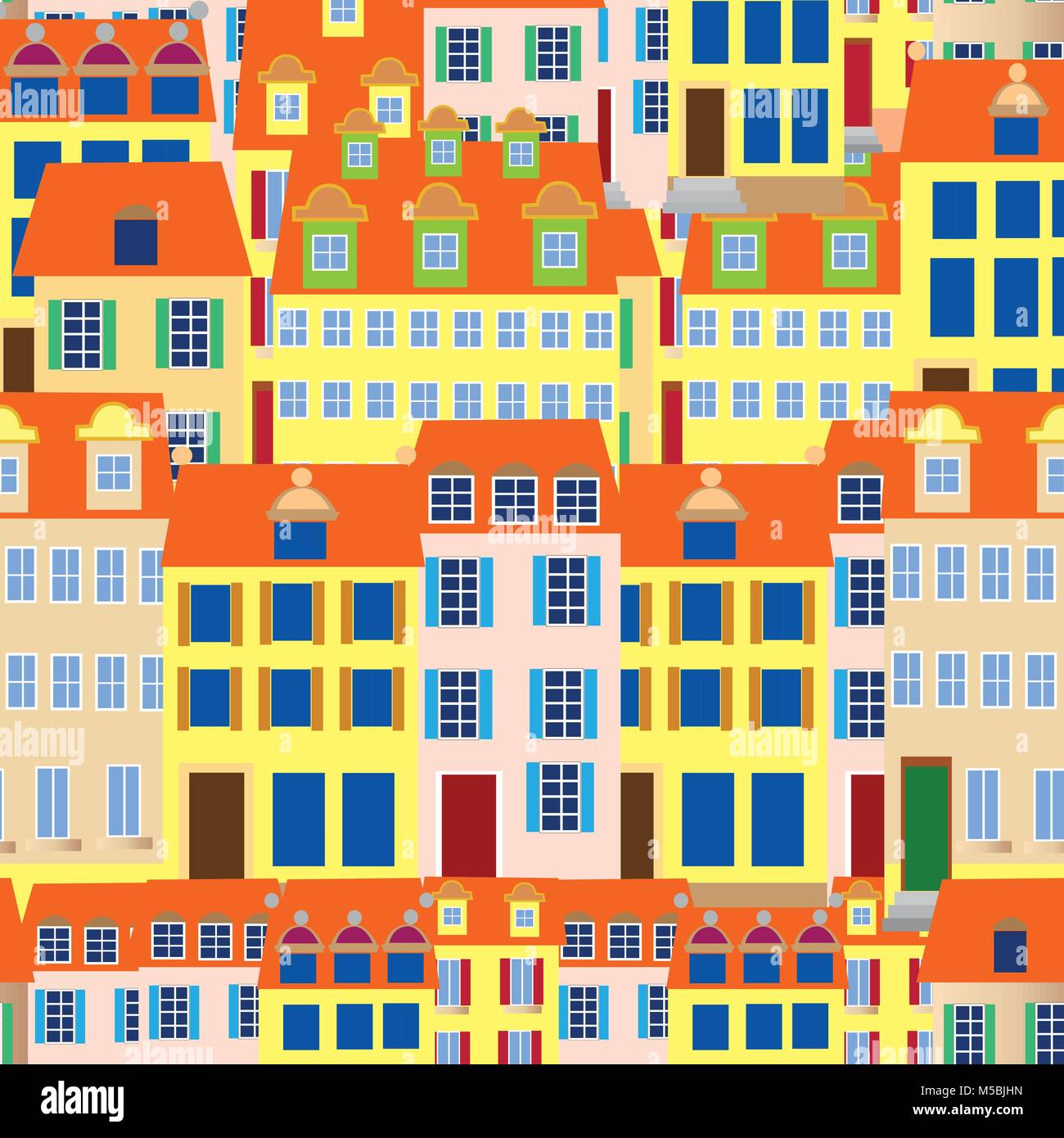 Urban pattern Stock Vector Images - Alamy