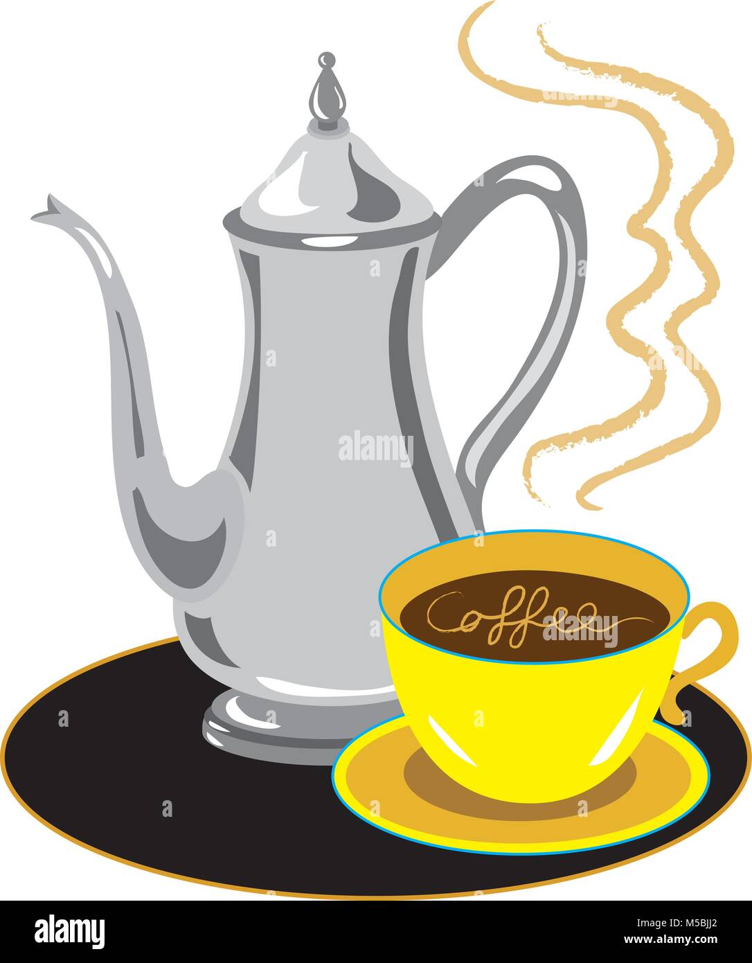 (food)(pot)(tray) Stock Vector Images - Alamy