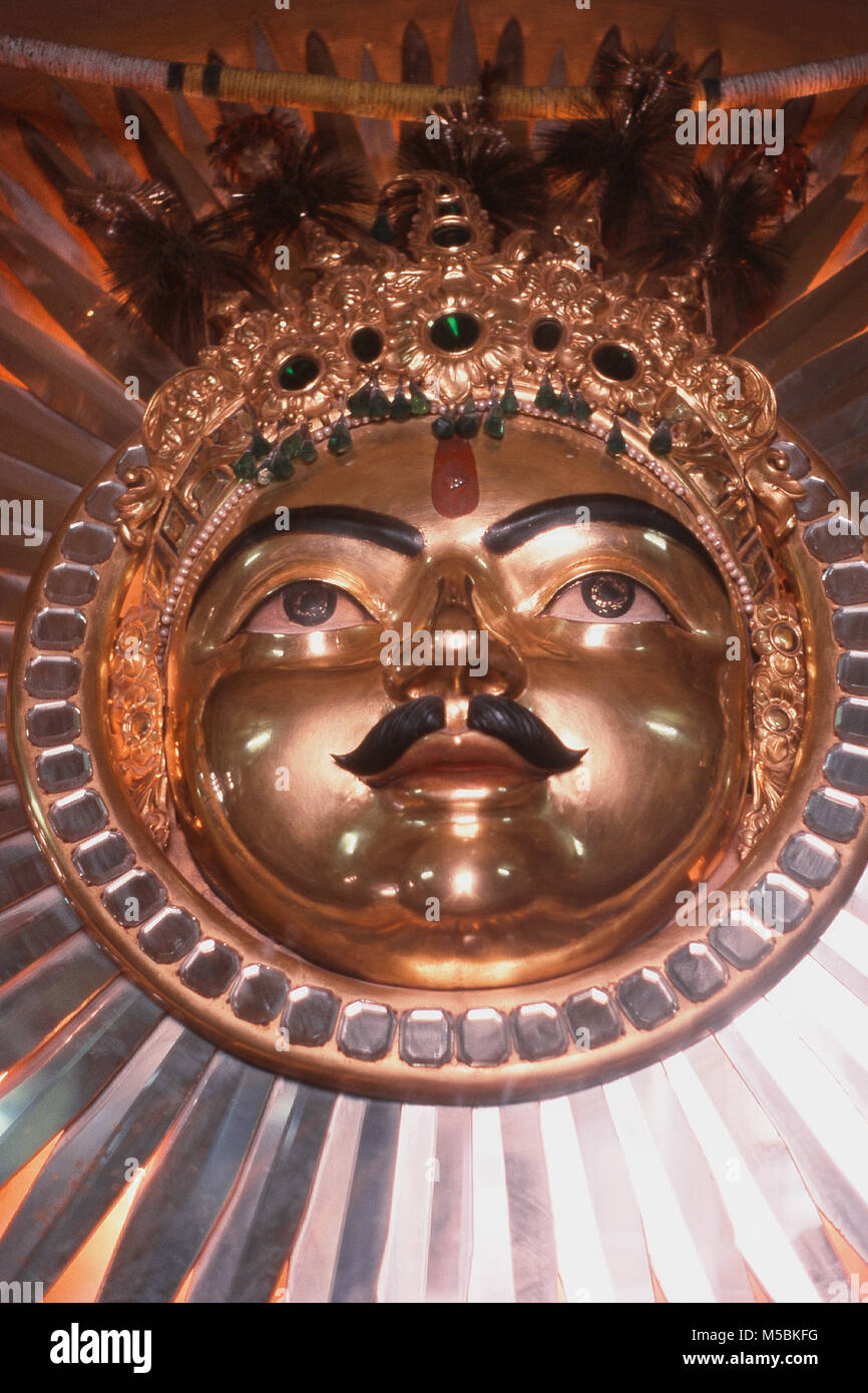 Sun symbol udaipur india hi-res stock photography and images - Alamy