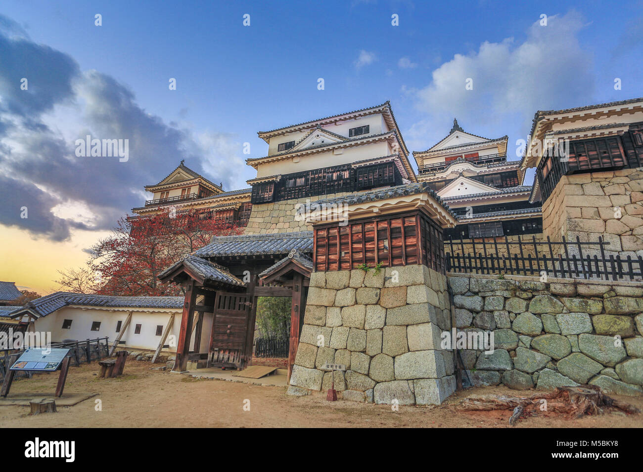 Japan, Shikoku Island, Matsuyama City, Matsuyama Castle Stock Photo - Alamy