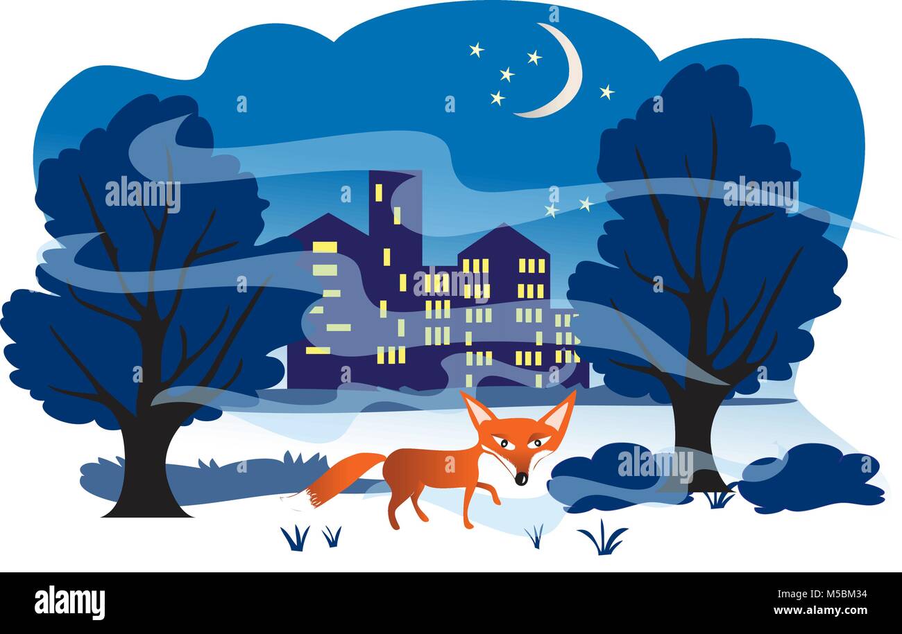 Stars and moon Stock Vector Images - Alamy