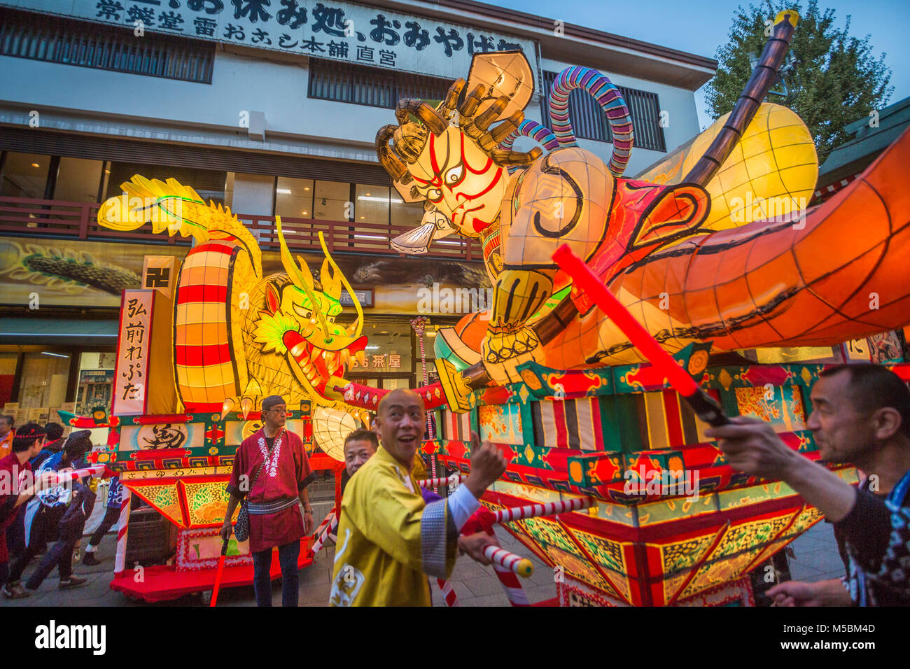 Japan, Tokyo City, Asakusa District, Nebuta Festival Stock Photo - Alamy