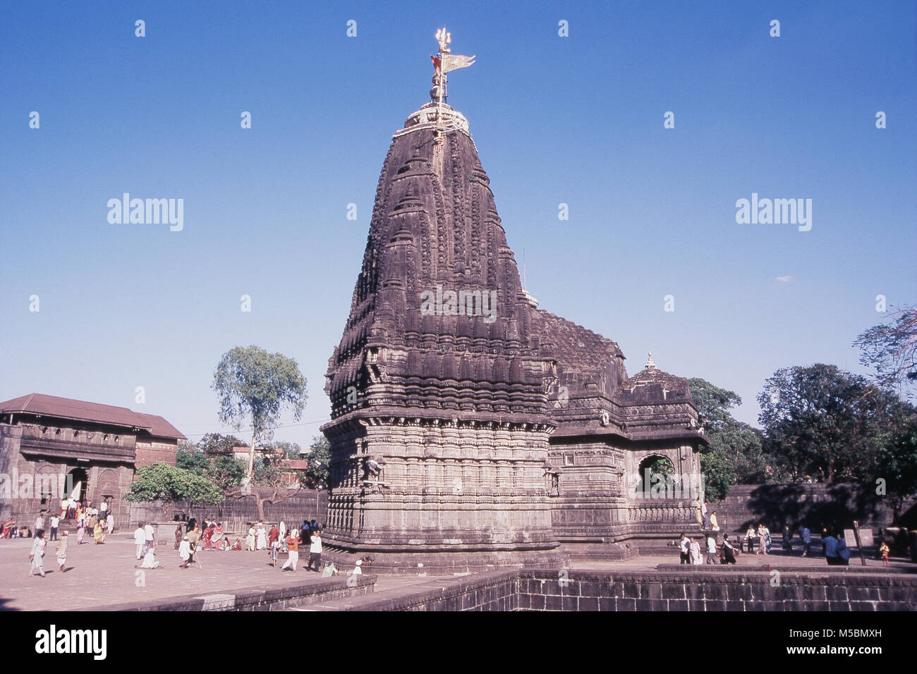 Trimbakeshwar Shiva Temple, Nashik District, Maharashtra, India Stock ...